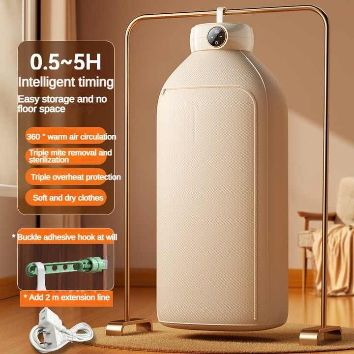 Portable Mini Compact Clothes Dryer Foldable Travel Dryer for Home Use ...