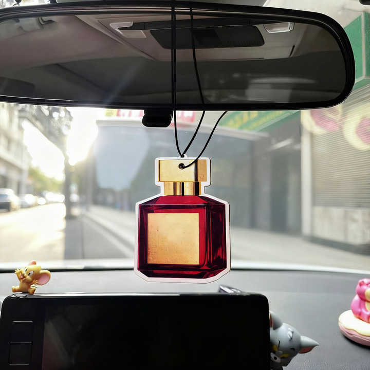 Custom Modern High Quality Logo Cute Paper Card Air Freshener for Car ...