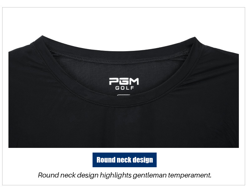 PGM YF307 golf shirt fabric sun protection shirt wholesale plain high ...