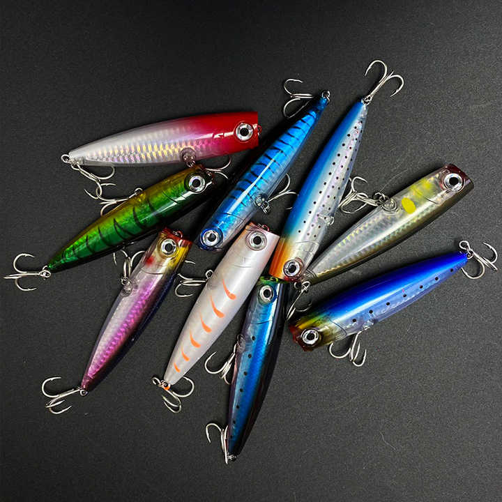 105mm 23g Popper Lures - Effective Saltwater Fishing Baits