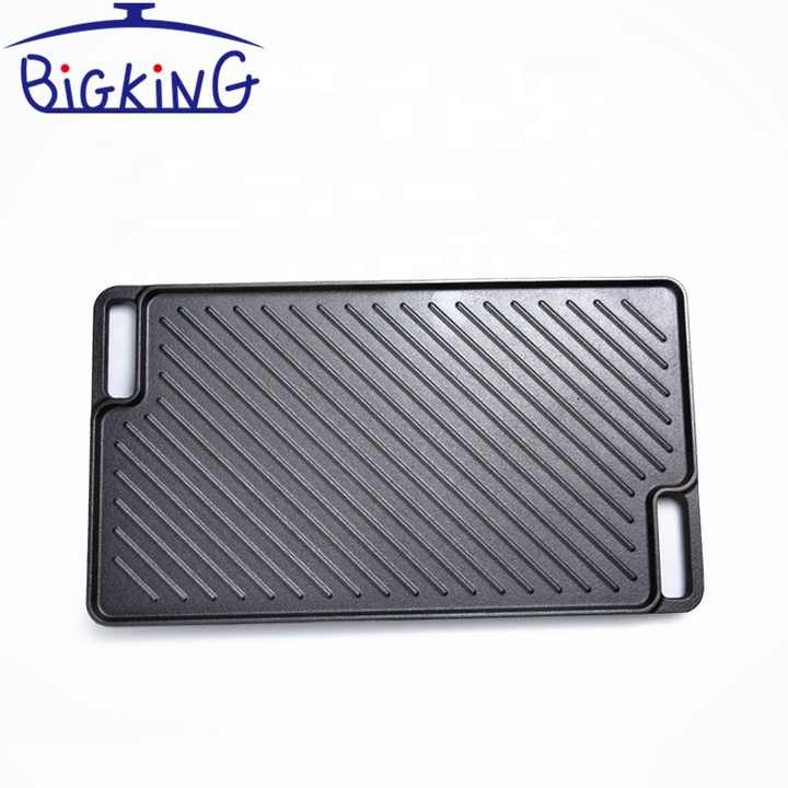 High Quality Portable Square Cast Iron Griddle Plate Gas Griddle Pan 46 ...
