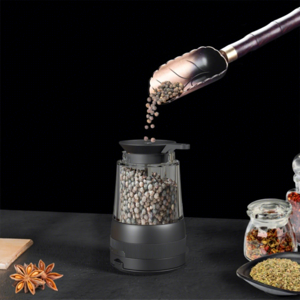 Electric Rechargeable USB Charging ABS Material Kitchen Utensil Pepper ...