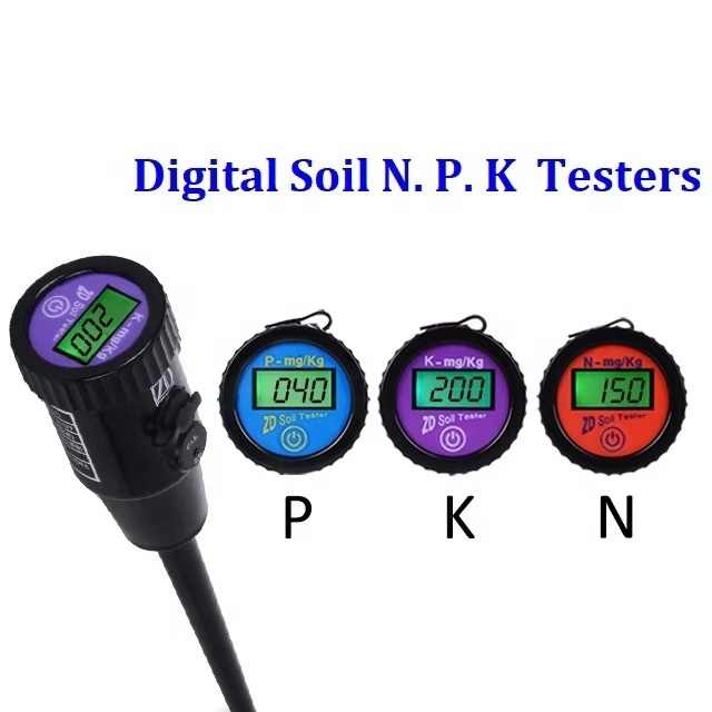Handheld Digital NPK Fertility Soil Nutrient Analyzer Meter Tester ...