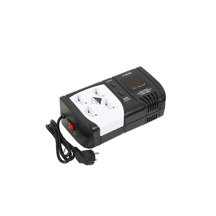 Mini 500VA Automatic Voltage Stabilizer Plug Single Phase 220V AC ...