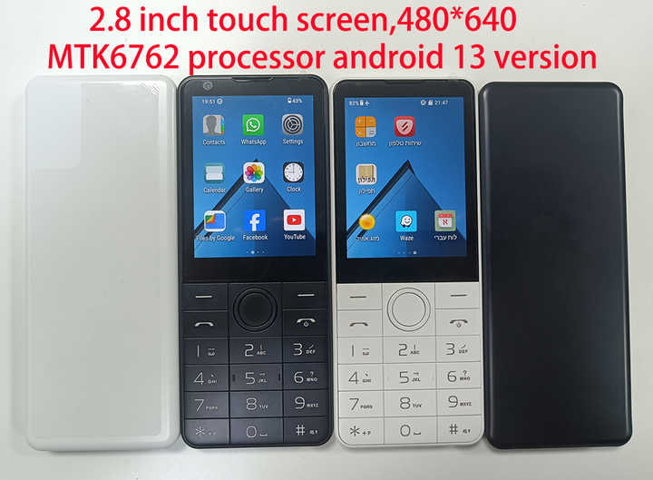 4G Android Keypad Phone with 5MP Camera - Smart & Unlocked