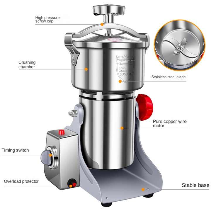 Multifunctional Grinder Small Household Grains Milling Machine Ultra ...