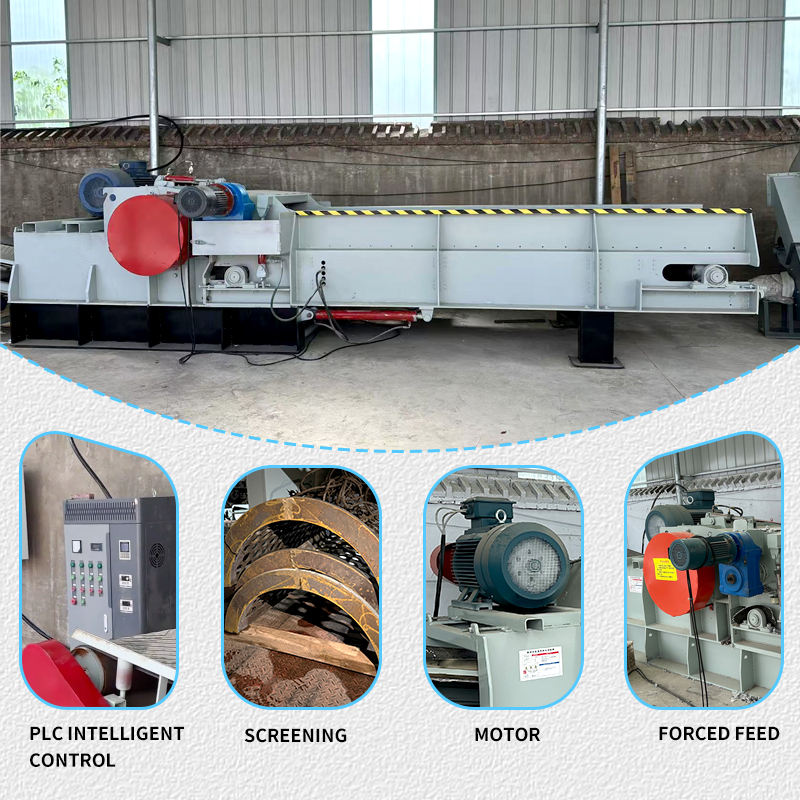 Recycling Clothing & Textile Waste Horizontal Comprehensive Crusher ...