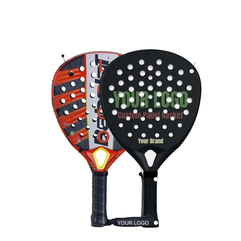 2026 Professional Paddle Tennis Racket 50% Carbon Fiber EVA Foam Core ...