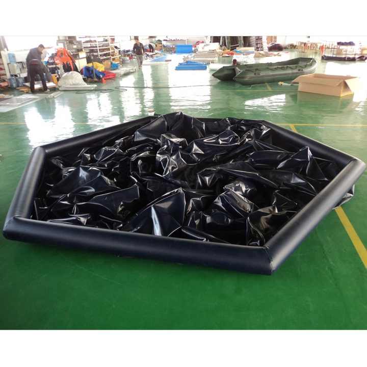 Collapsible PVC onion water storage tank with cover