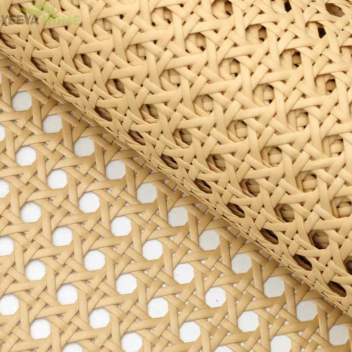18'' Plastic Circular Hole Rattan Cane Webbing Roll for Furniture Home ...