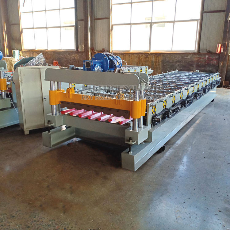 Roof Sheet Roll Former Metal Roof Panel Roll Forming Machine Peru ...