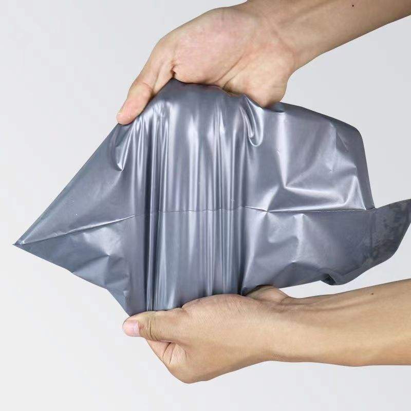 Custom Logo Silver Poly Mailer Bag for Packing & Shipping