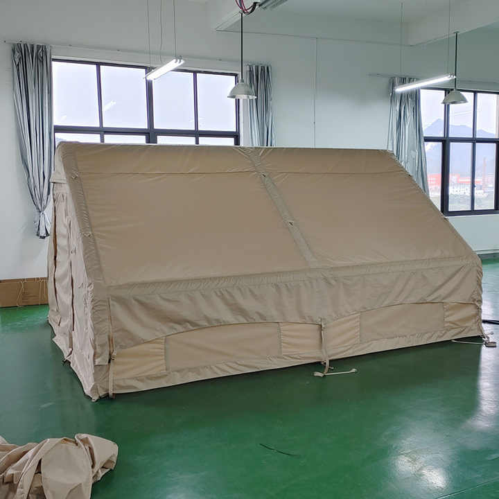 12㎡ Inflatable Family Camping Tent with Easy Setup Portable Air Beam ...