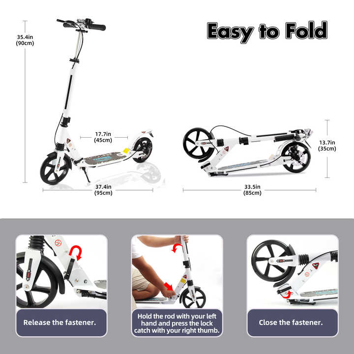 Wholesale 200mm Two-PU Wheel Foot Urban Scooter Adult| Alibaba.com