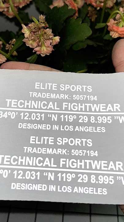 Heat Transfer Logos Reflective for Clothing - High Visibility