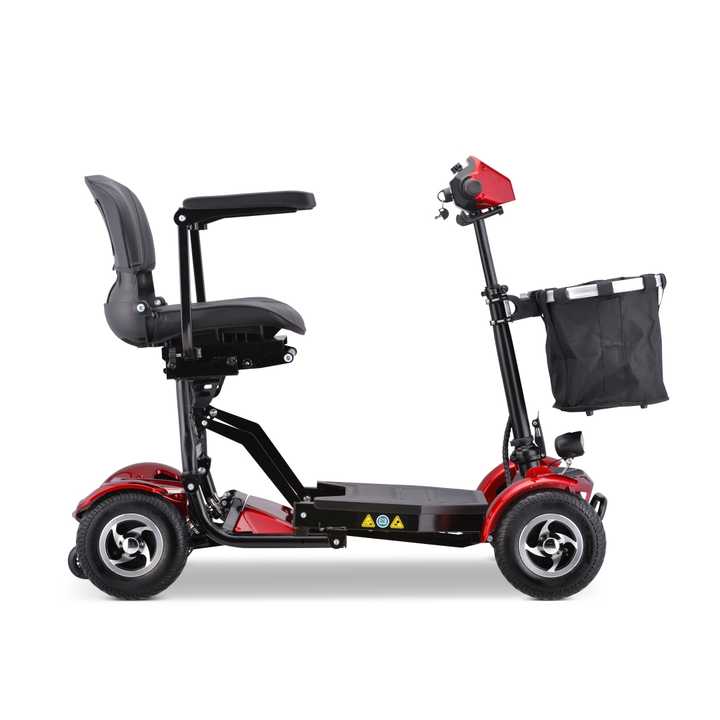 4 Wheel Handicapped OEM Small Folding Personal Motorized Scooter ...