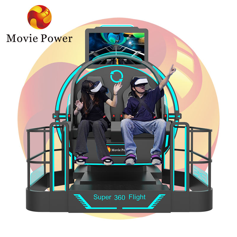 Sturdy and Durable 720 degrees flight simulator With Animatronics ...