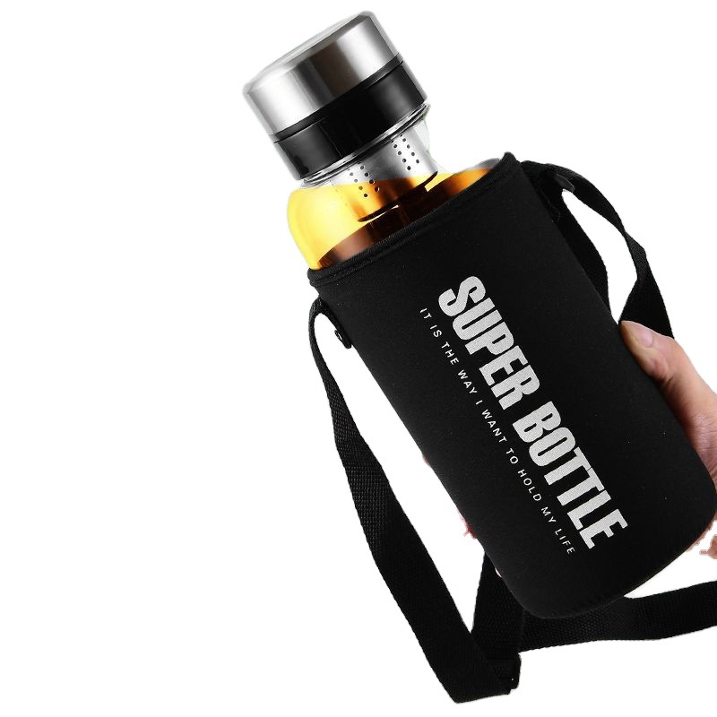 Wholesale 1500ml Water Glass Bottle Airtight Design & Bamboo Lid ...