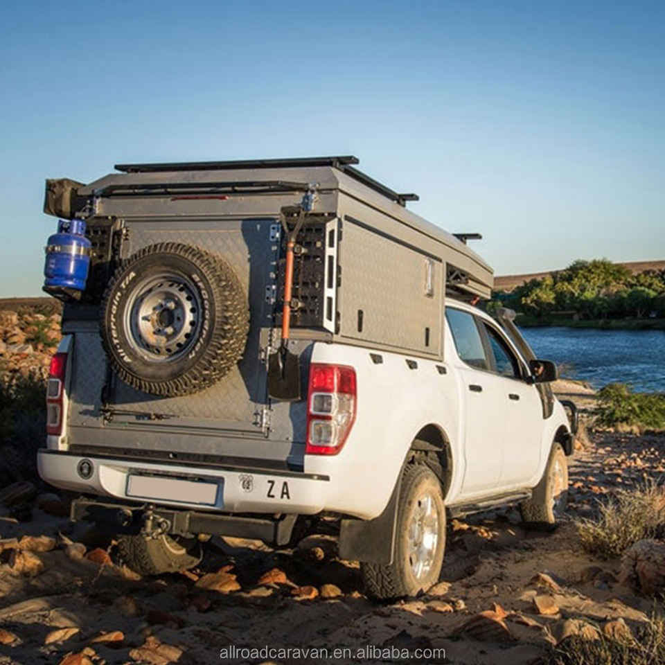 European Standard Pick up Slide in off Road Camper Truck Camper for ...