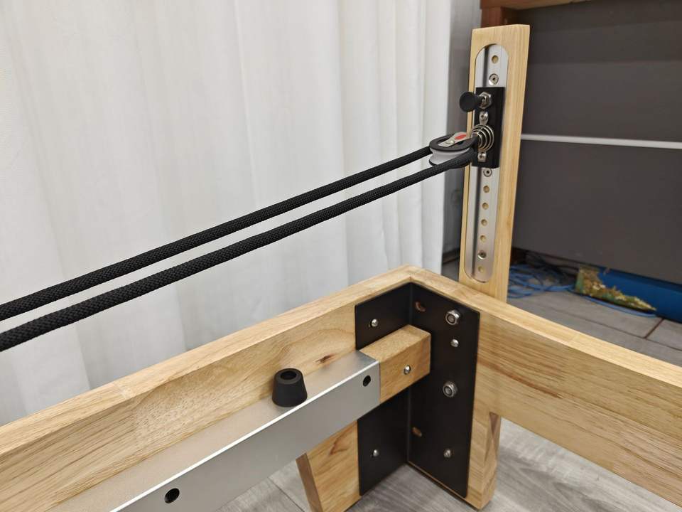 Maple Oak Wood Pilates Reformer Core Bed for Home Fitness Yoga Gym and ...