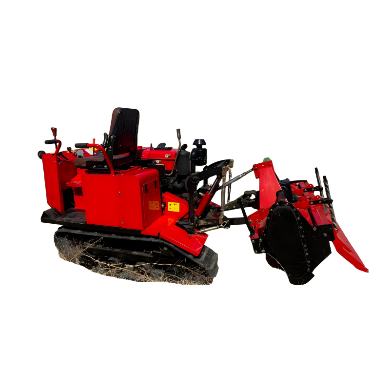 35HP Amphibious Crawler Tractor with 350mm Tracks for Paddy Tilling ...