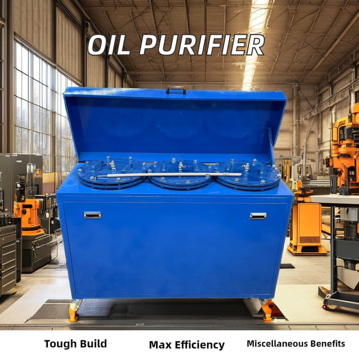 Small Sized Industrial Efficient Oil Purifier Filter High Performance ...