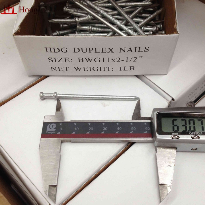 High Quality Double Head Nails 8D 16D 20D 50lb Finishing Nail for ...