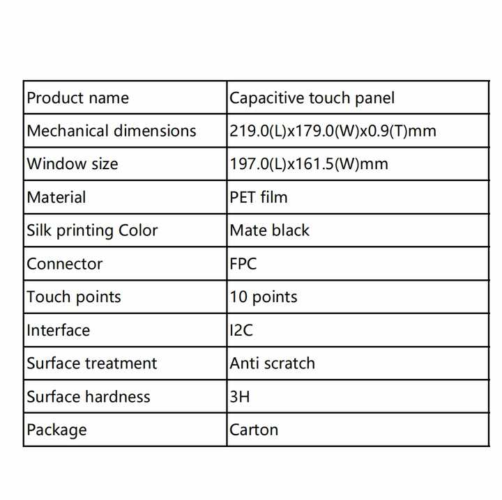 Custom Capacitive Touch Screens For Tablet PC/Touch handwriting screen ...