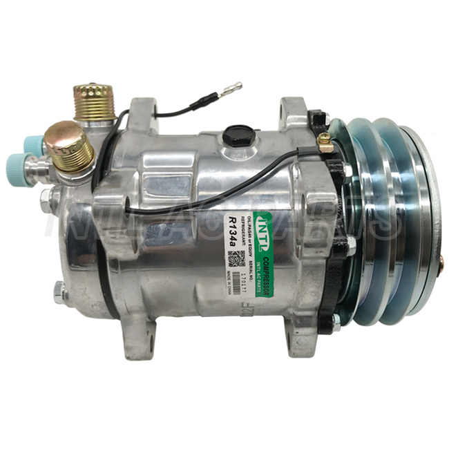 SANDEN SD5H14/5H14HD/SD508/5h14/508 Auto Ac Compressor 132mm 12v Sanden ...