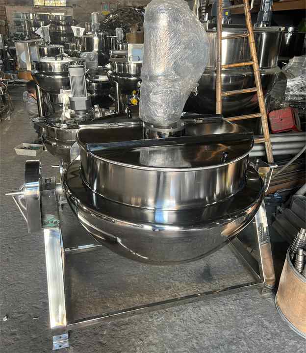 200 Liter Jacketed Cooking Kettle - Efficient Food Processing