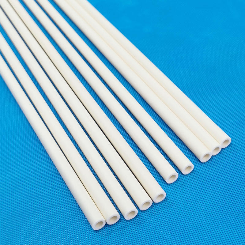 Alsint C799 Alumina Al2O3 Alundum Ceramic Tubes High Purity 99.8% High ...