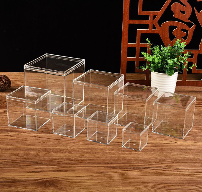 15 Centimeters of Ready-made Acrylic PS Transparent square Box Candy ...