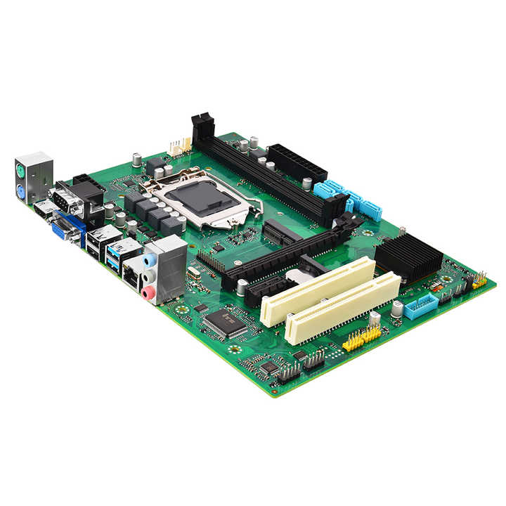 Industrial Motherboards Intel B75 Chipset LGA 1155 Sockets Dual Channel ...