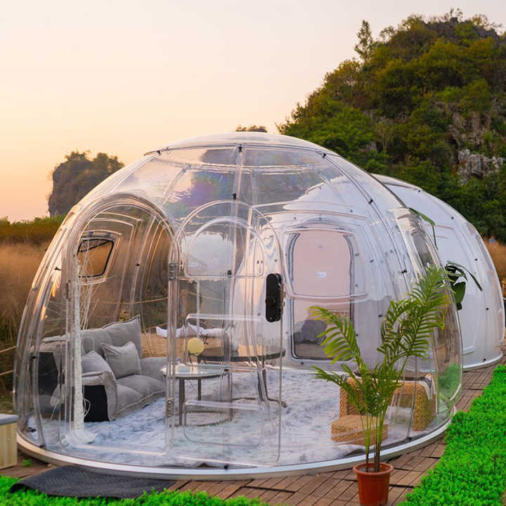 Dome Tent Geodesic 8-10 Person Camping Family Double Layer