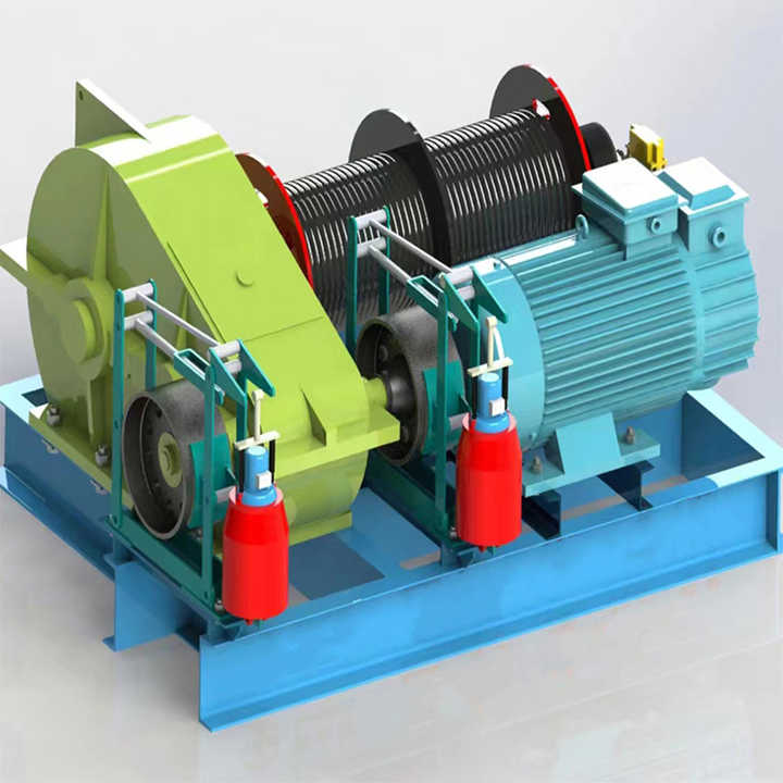 JK Steel Wire Rope Electric Winch and JM Model Slow Speed Electric ...