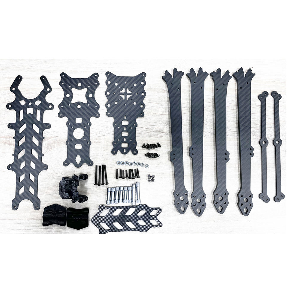 10-inch Carbon Fiber FPV Racing Drone Frame with Accessories