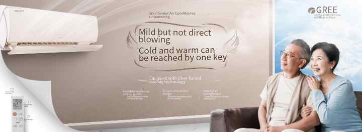 Mini Wall Mounted Split Inverter AC - Smart & Efficient