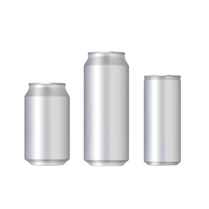 Aluminum Cans for Beverages - Diverse Sizes & Customizable