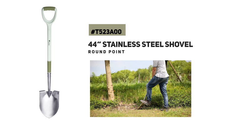 High Quality Stainless Steel Shovel - D Shape Handle