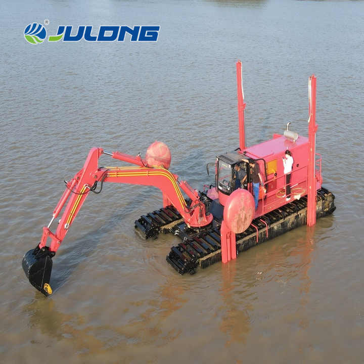 Amphibious Construction Vessel - Multifunction Marine Dredger