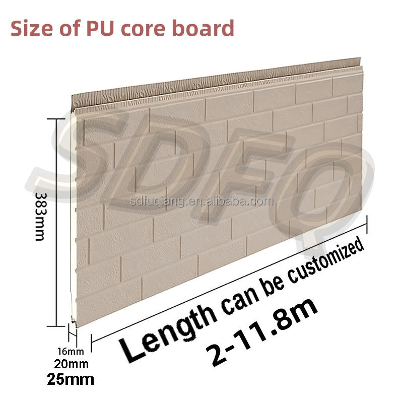 Polyurethane Core Metal Sandwich Panels-Eco-Friendly Fire Water ...