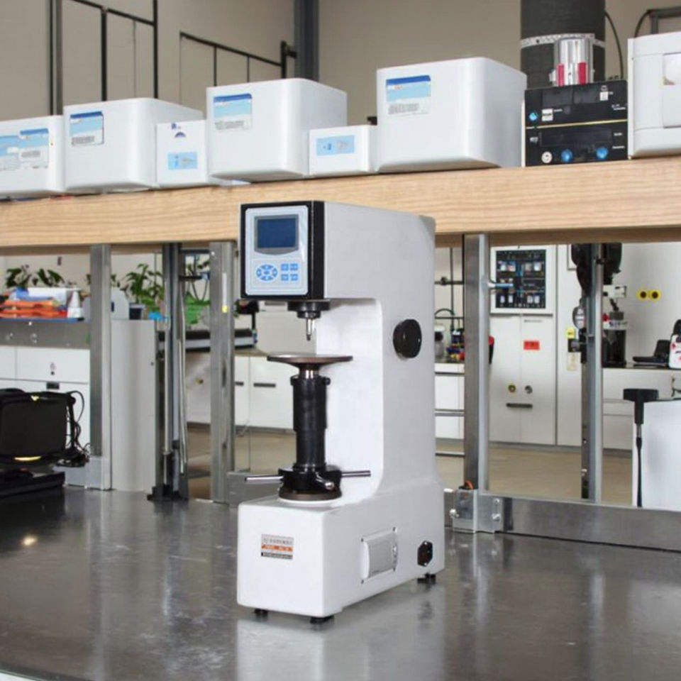 High Precision Digital Rockwell Hardness Testing Machine Tire Rubber ...