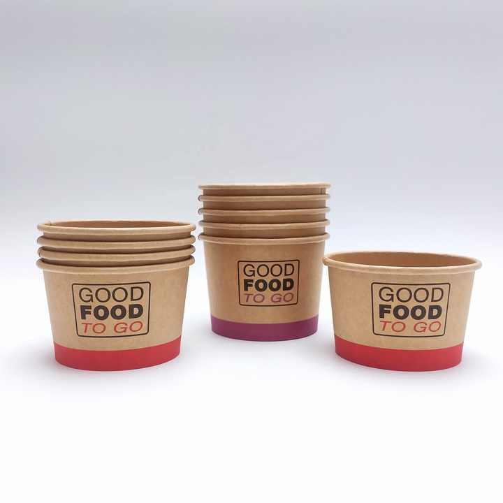 Customized Paper Soup Bowls Hot Soup Paper Ramen Bowl Food Packing ...