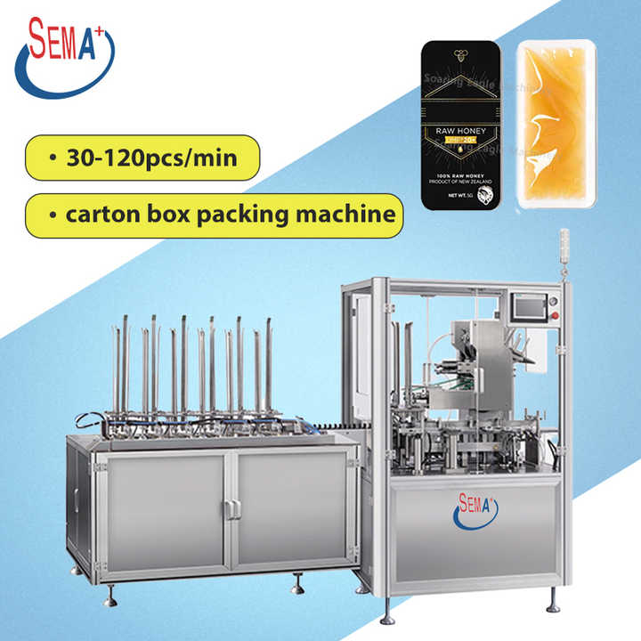 Automatic Easy Open Sachet Counting Carton Box Packing Machine