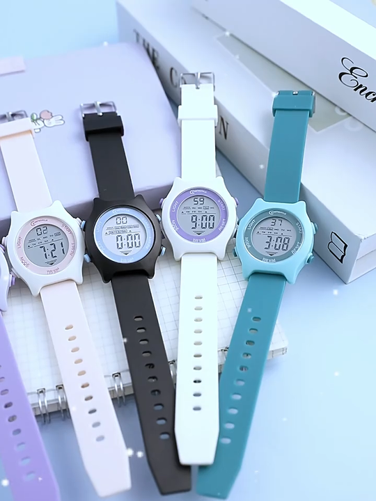Colorful Cute Digital Watch For Boys Girls Sport Watch With Alarm Clock ...