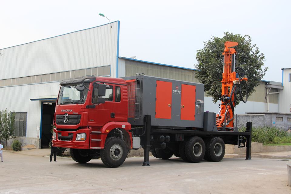 Truck Mounted Drilling Rig Hydraulic Water Well Drilling Machine Mud ...