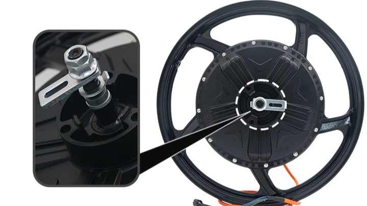 17 Inch Bldc Low Rpm High Torque Dc Hub Motor - Buy Low Rpm High Torque ...