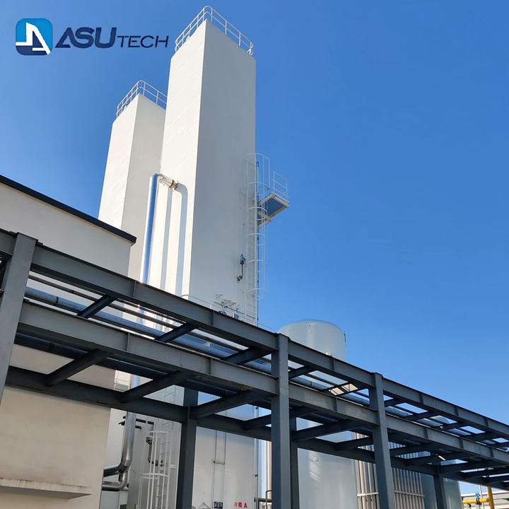 ASU Tech High Efficiency PLC & Motor Cryogenic Air Separation Plant for ...