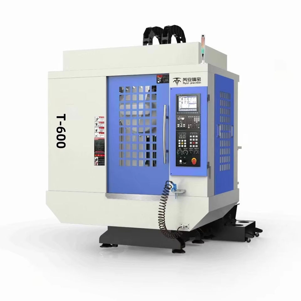 RUIAN T600 Compact Vertical CNC Machining Center Fanuc 3-axis Milling ...