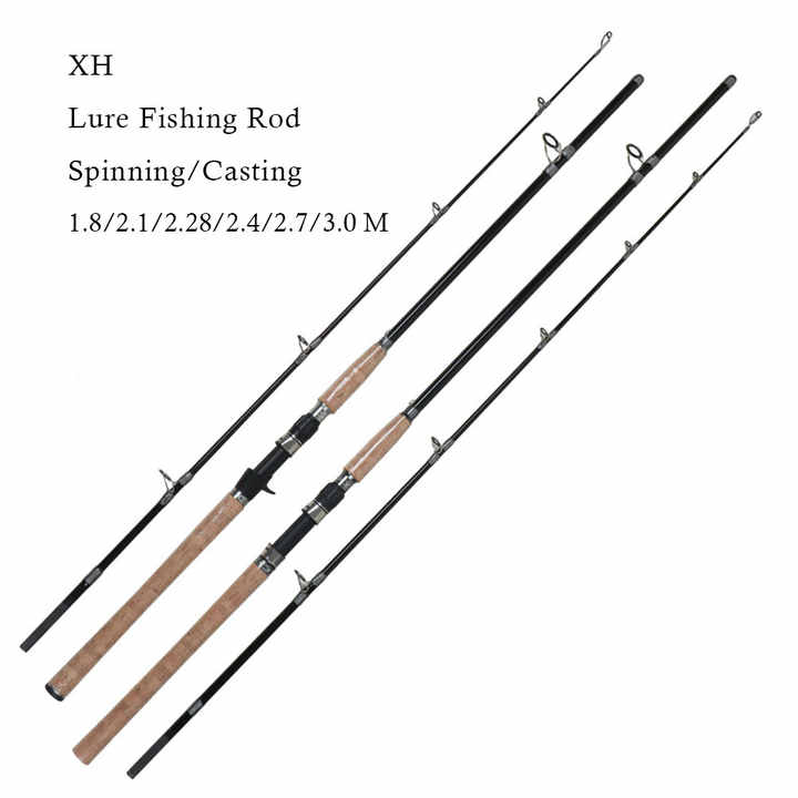 Freshwater Saltwater Fishing 1.8m 2.1m 2.28m 2.4m 2.7m 3.0m 24T Carbon ...